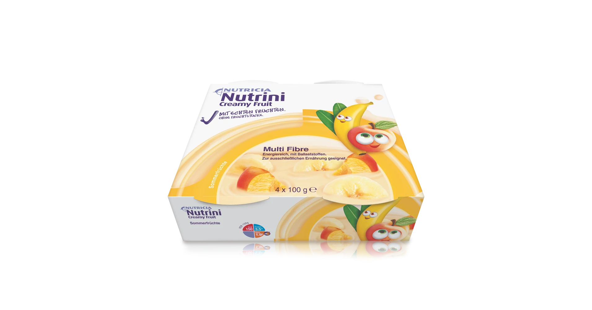 Nutrini Creamy Fruit nyári gyümölcsök 4X100ml