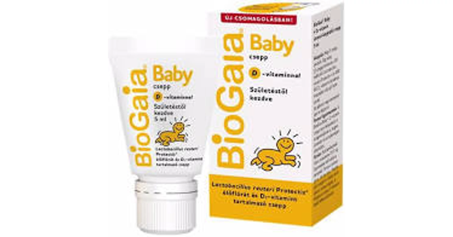 Biogaia Protectis Baby D vitaminnal csepp étrendkiegészítő 5ml