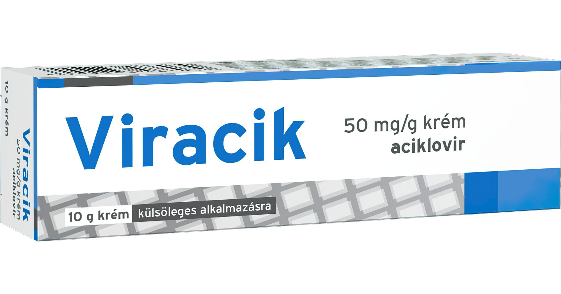 Viracik 50 mg/g krém 10g - Herpesz