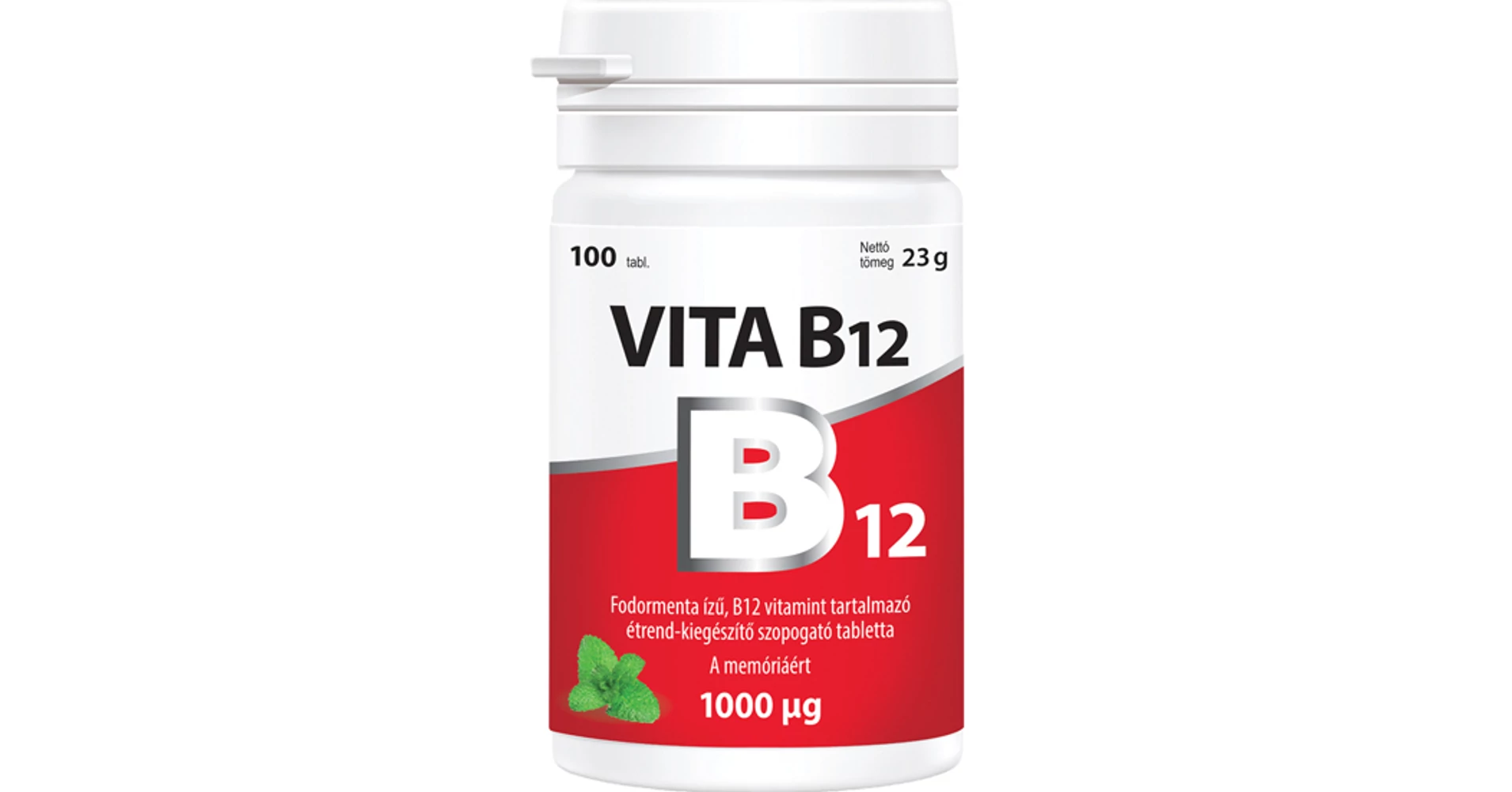 Vitabalans Vita B12 1000 mcg szopogató tabletta 100X