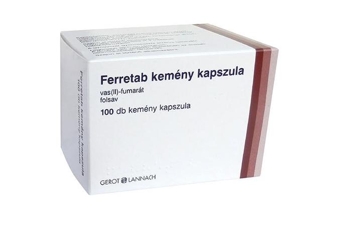 Ferretab kemény kapszula 100x - Gyermektervezés