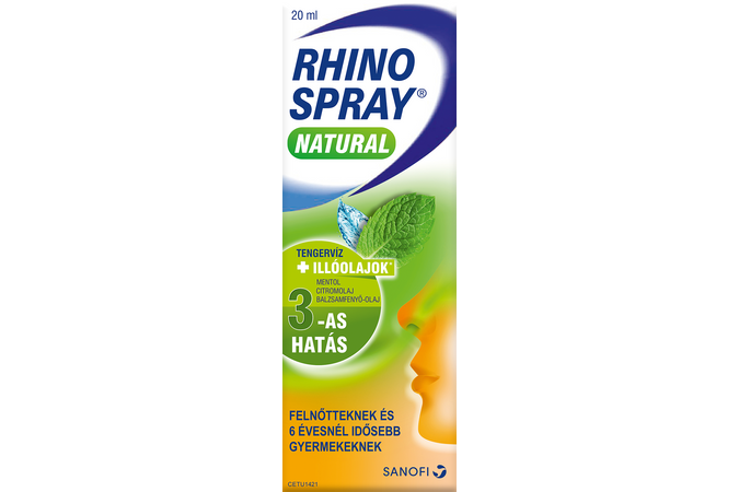 Rhinospray Natural orrspray 20ml MEGSZŰNT!