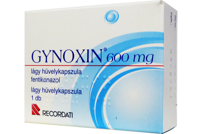 Gynoxin 600mg lágy hüvelykapszula 1x - Intim problémák, menstruációs ...