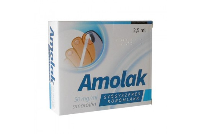 AMOLAK 50 mg/ml gyógyszeres körömlakk - Gombásodás