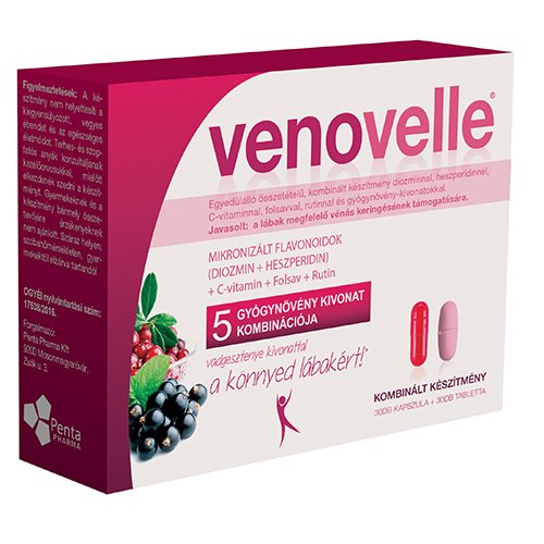 Venovelle 5 tabletta+kapszula 20+20x - Visszér