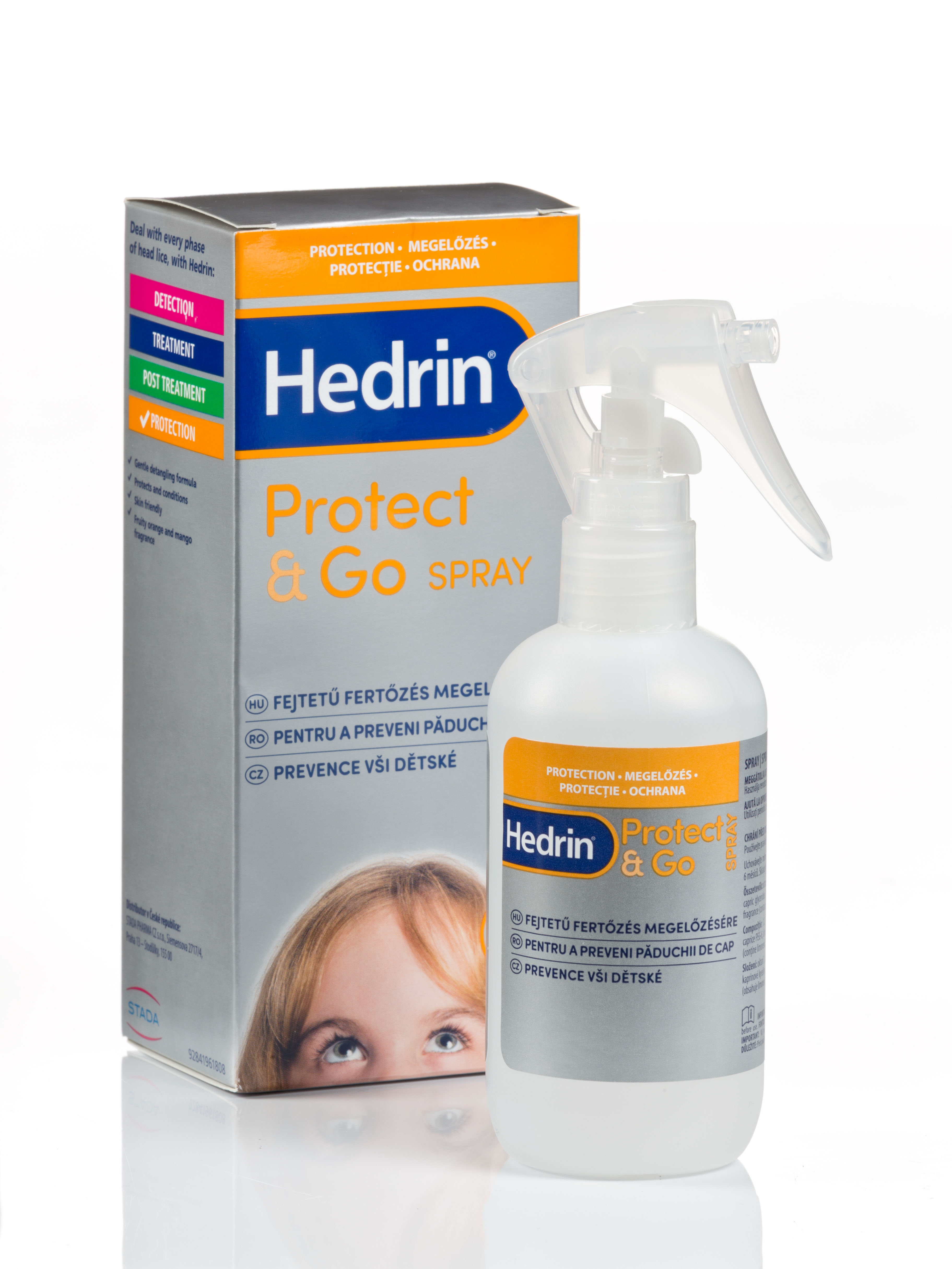 Hedrin Protect Go Megelőző spray fejtetű ellen 120ml - Tetűirtás