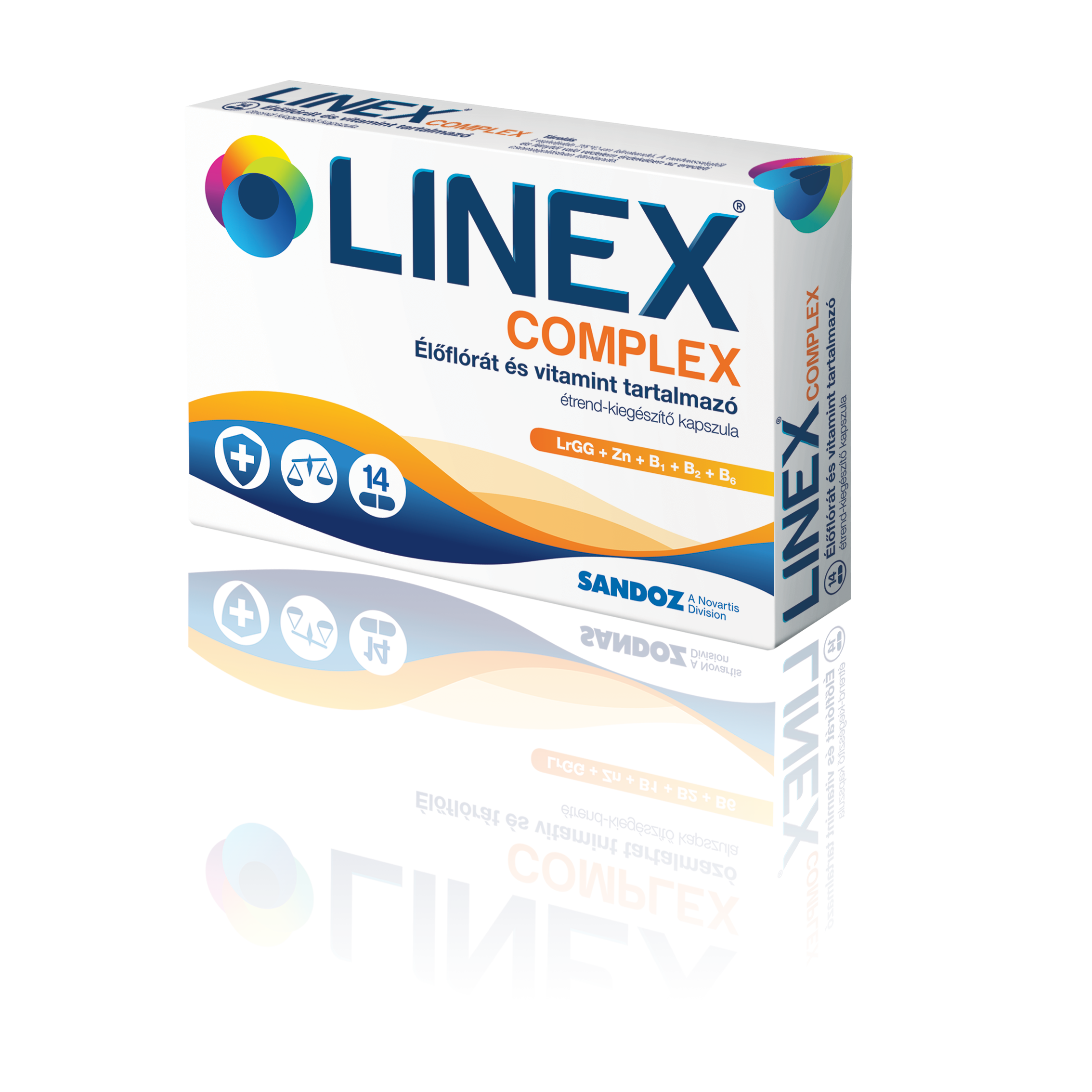 Linex Complex kapszula 14X - Probiotikumok