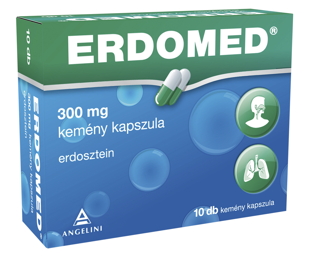 Erdomed 300mg kemény kapszula 10X