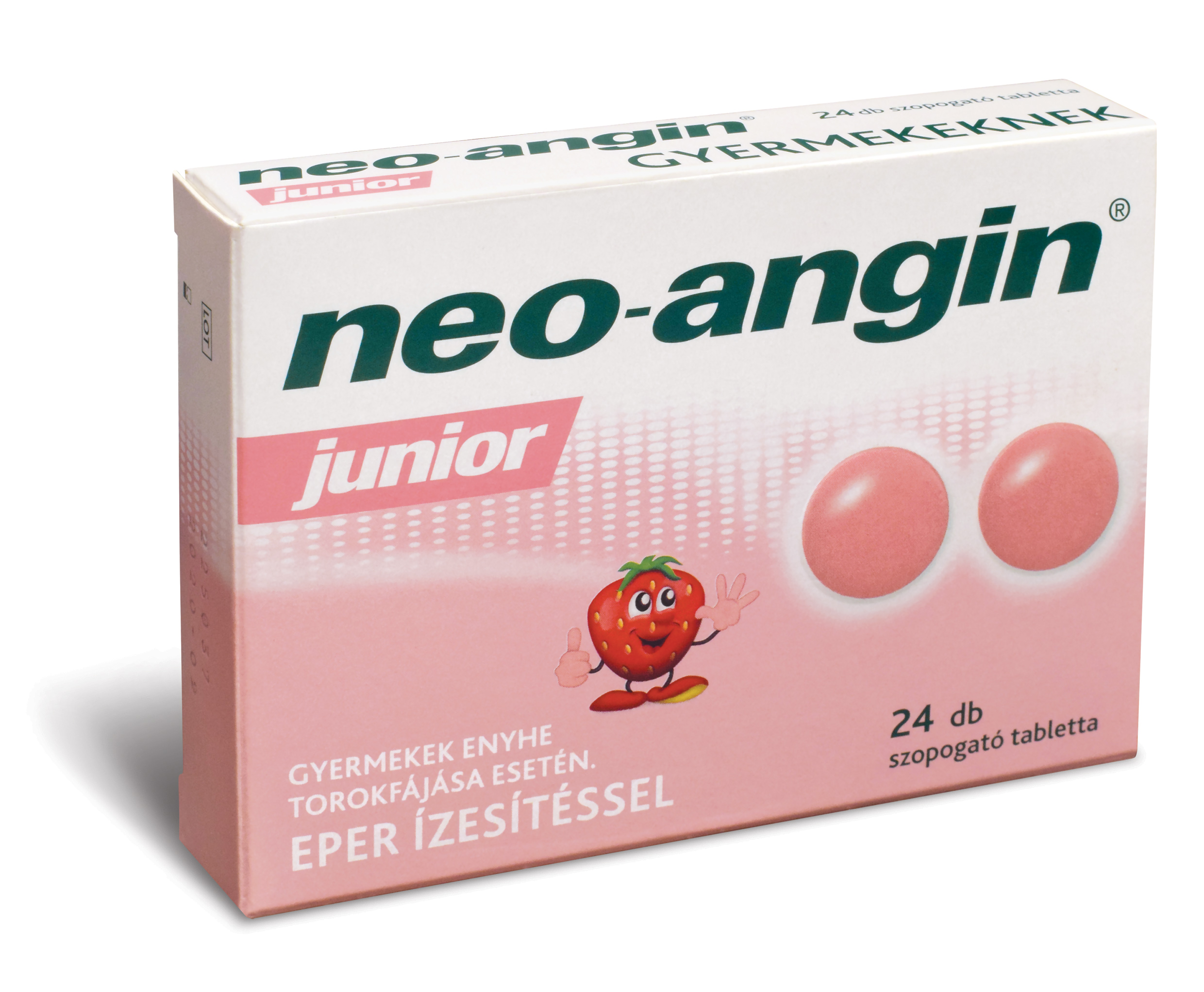 Neo-angin Junior szopogató tabletta 24X - Megfázás, nátha, influenza