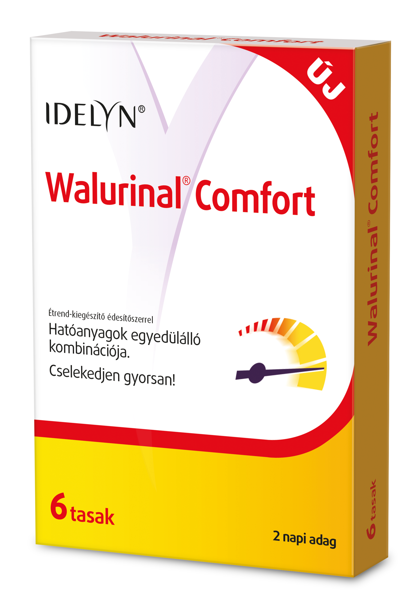 Walurinal® Comfort tasak 6X - Felfázás