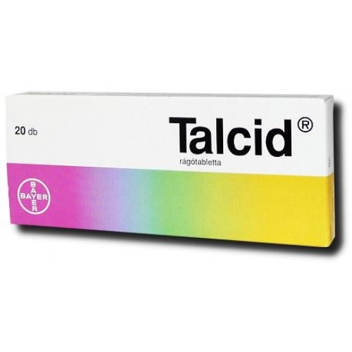 Talcid 0,5g rágótabletta 20x