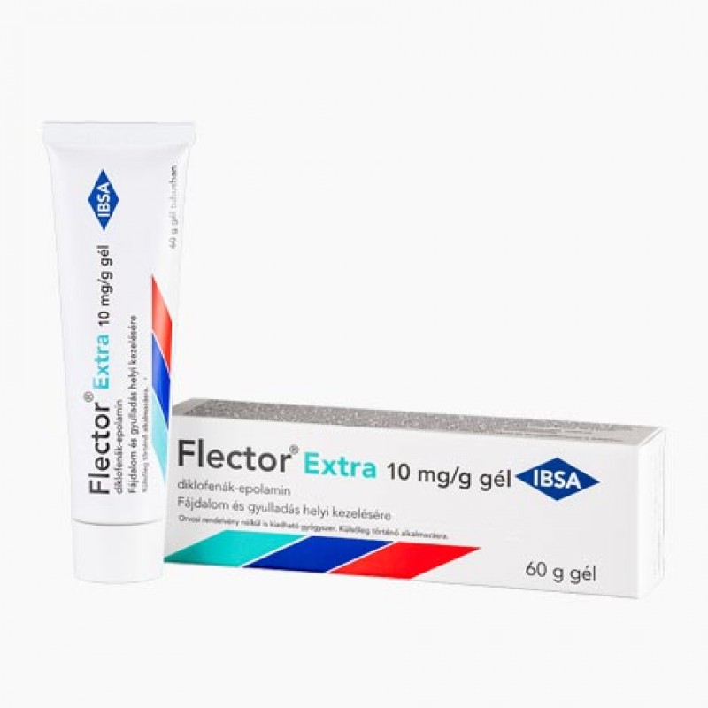 Flector Extra 10mg/g gél 60g - Izom-ízület