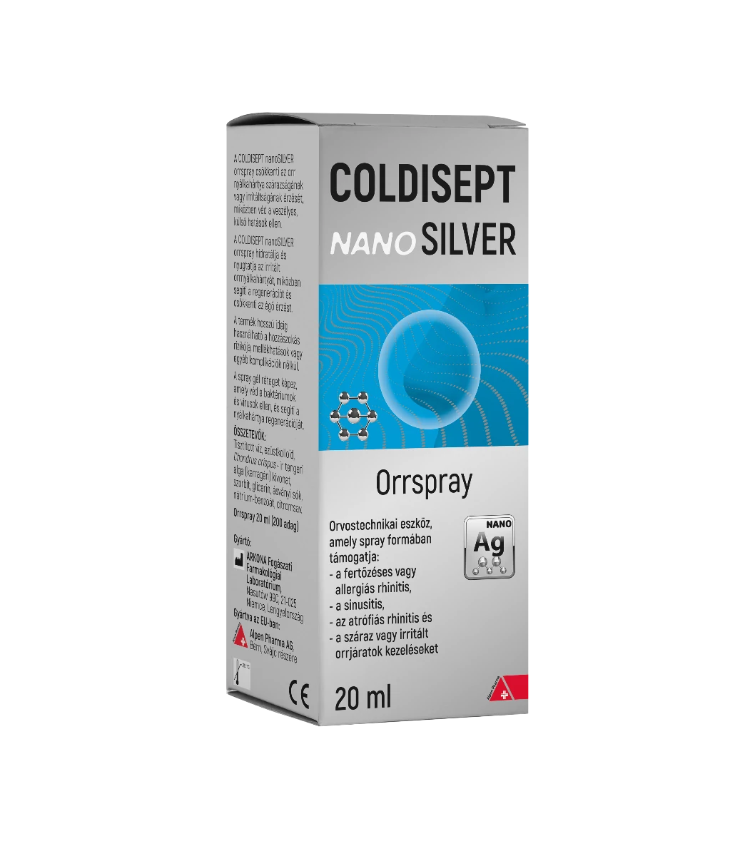 Coldisept NanoSilver orrspray 20ml