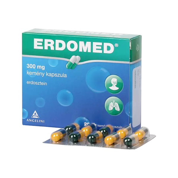 Erdomed 300mg kemény kapszula 10X