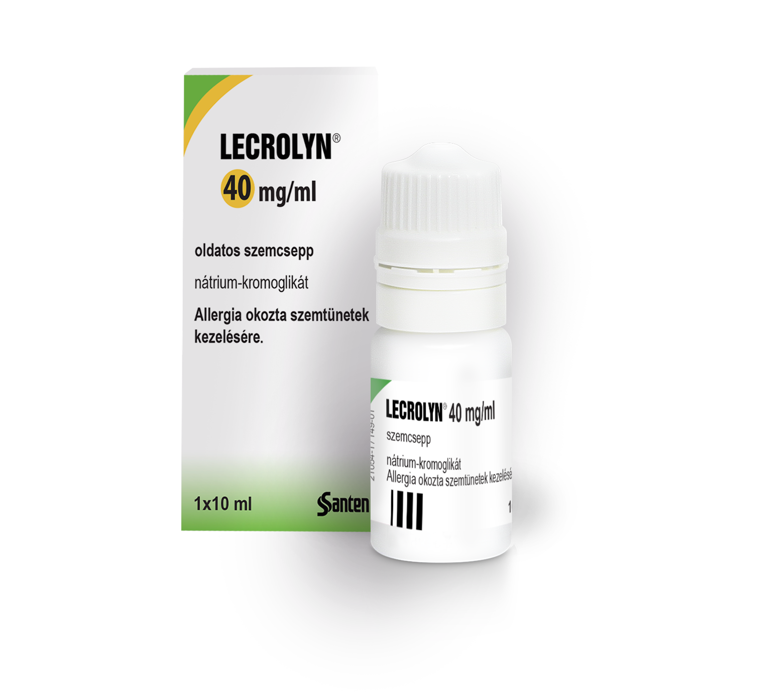 Lecrolyn 40mg/ml oldtos szemcsepp - Allergiás szemtünetek